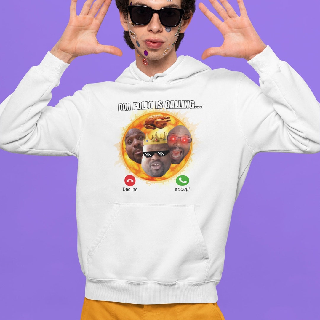 Don Pollo Hoodie Funny Meme Viral, King of Ohio Tshirt, T-shirt Meme ...