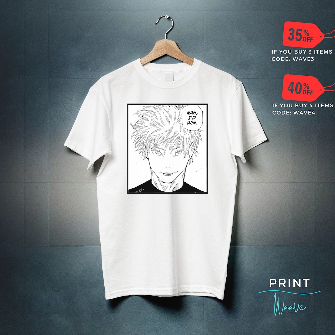 Nah Id Win Stand Proud Anime Meme Shirt, Jogo, Jogoat , Nanami Kento ...