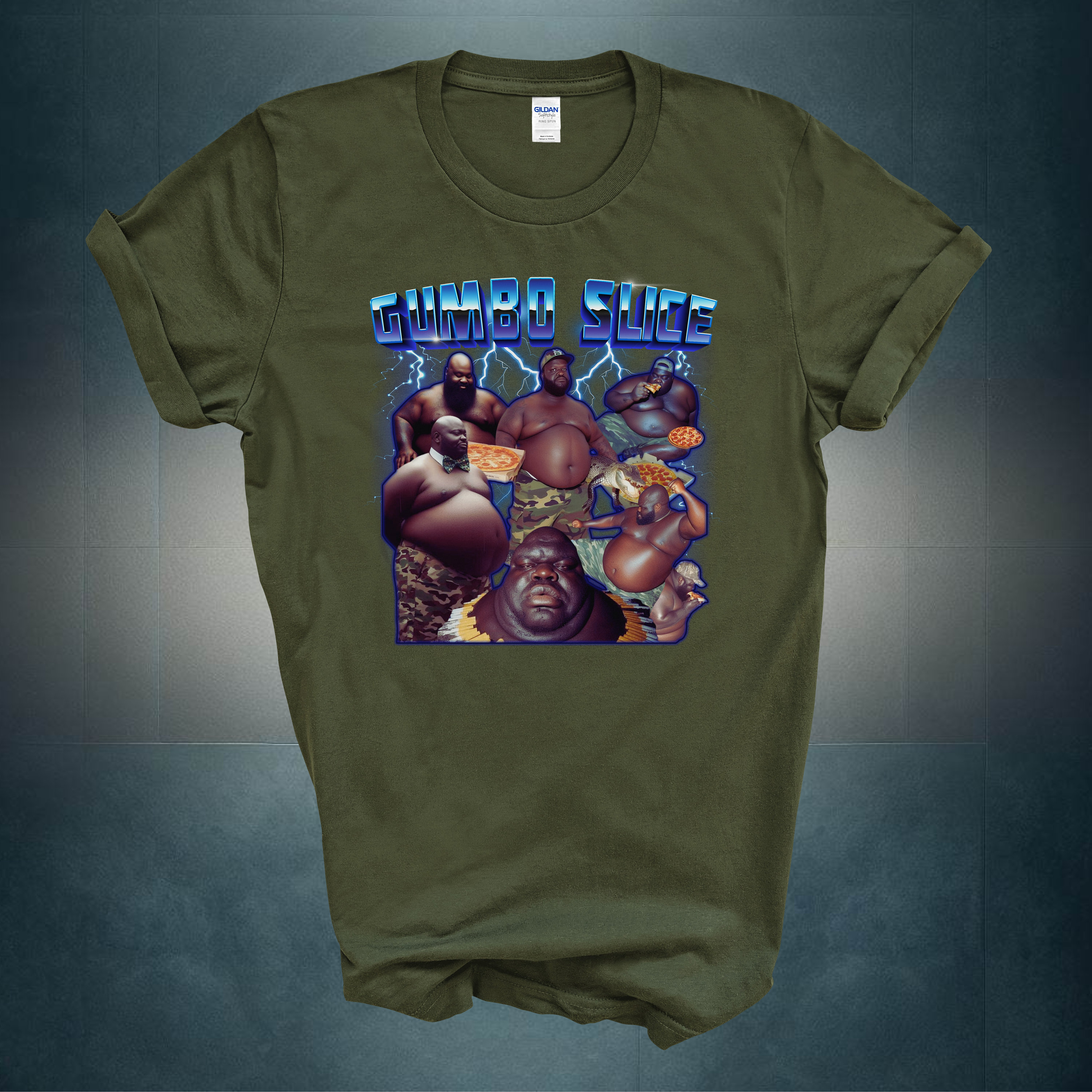 Guy Kicking Alligator Meme Funny Viral Shirt, Gumbo Slice Tshirt ...