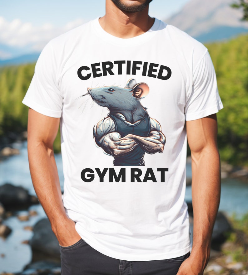 Gym Rat, Gym Tshirt, Gift for Gym Rat, Gym Shirt, Gym Pump Cover, Funny ...