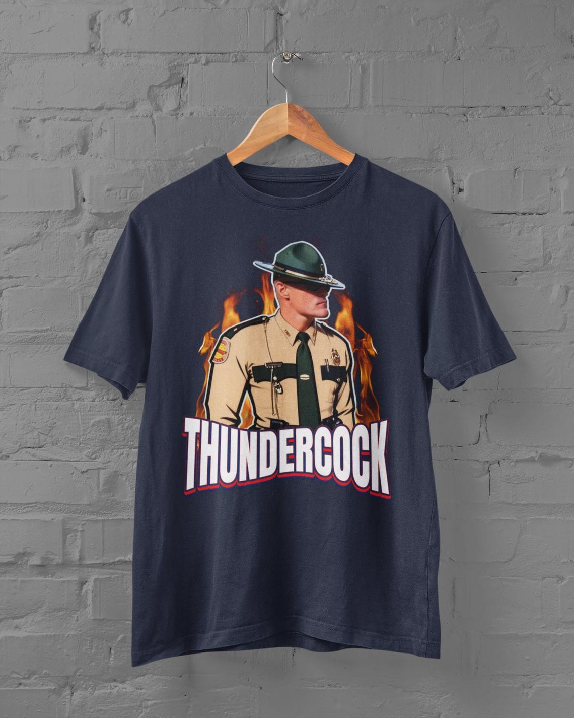 Officer Sergeant Cassius Thundercock Funny Meme Shirt - Etsy