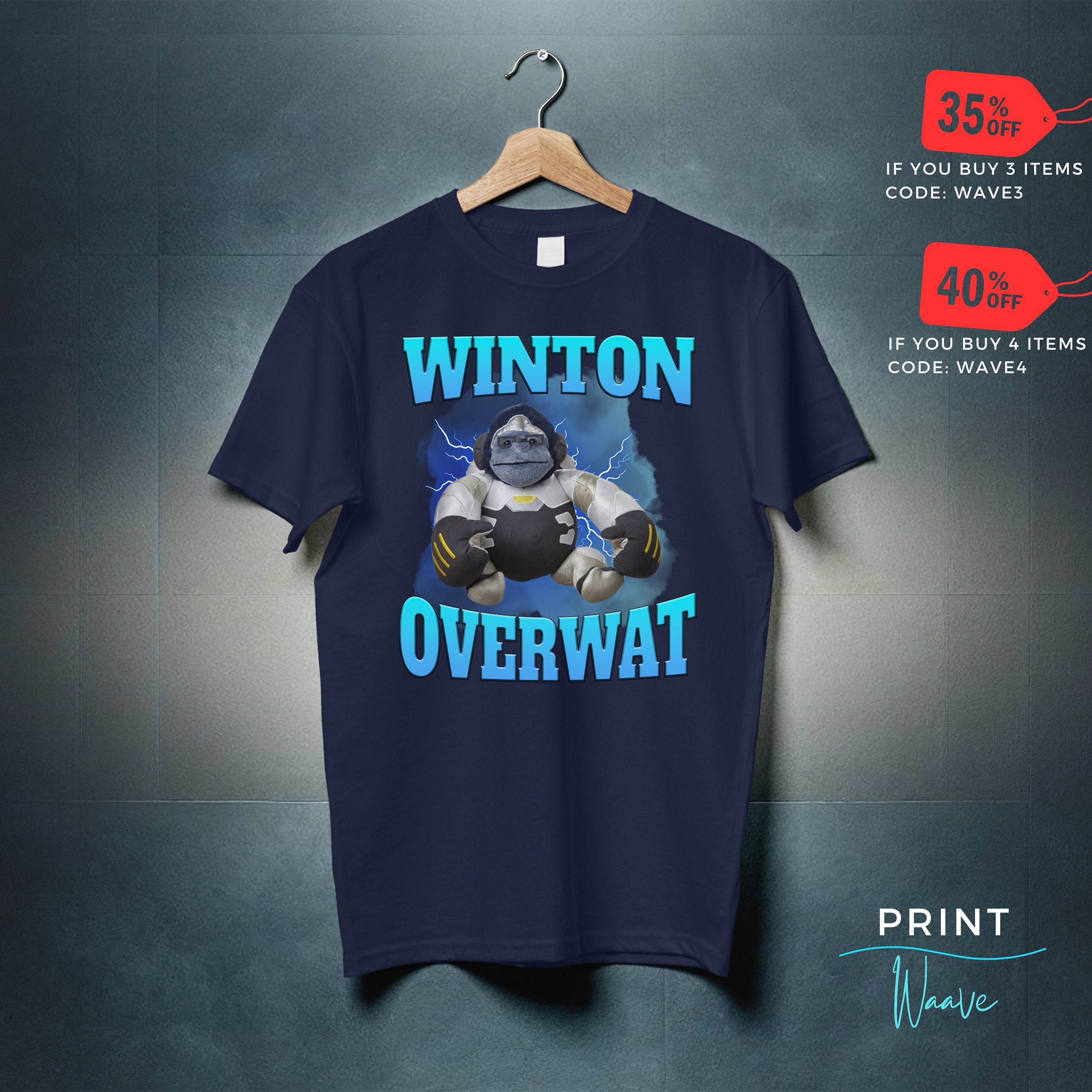 Winton Overwat Meme Funny Gaming Shirt - Etsy UK