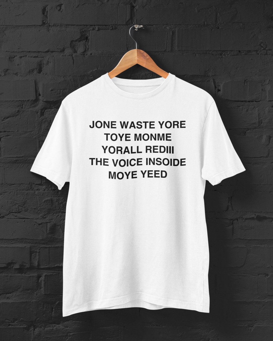 Jone Waste Yore Toye Monme Shirt, Blink 182 Song Lyrics Funny ...