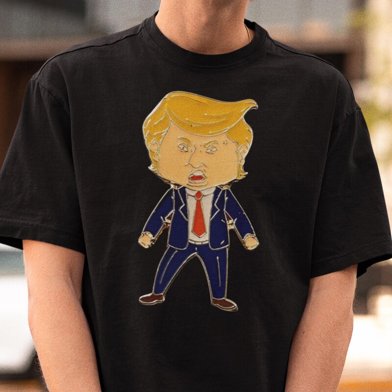 Trump Happy Lapel Pin - Etsy