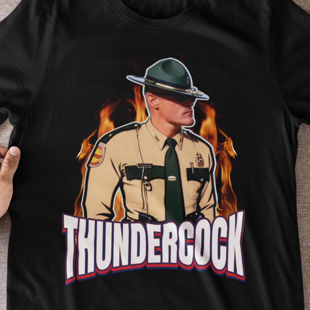 Officer Sergeant Cassius Thundercock Funny Meme Shirt - Etsy
