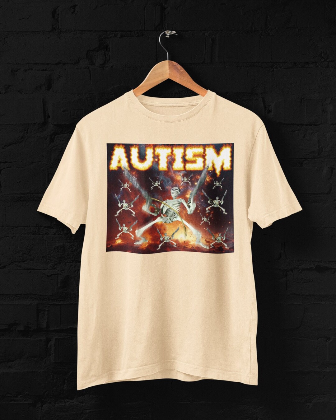 Autism Superpower Funny Skeleton Shirt, Oddly Specific Shirt, Skeleton ...
