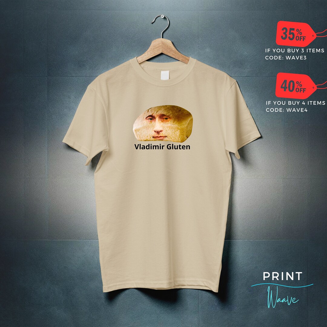 Vladimir Gluten Meme Shirt, Cursed Celebs, Oddly Specific Shirts ...