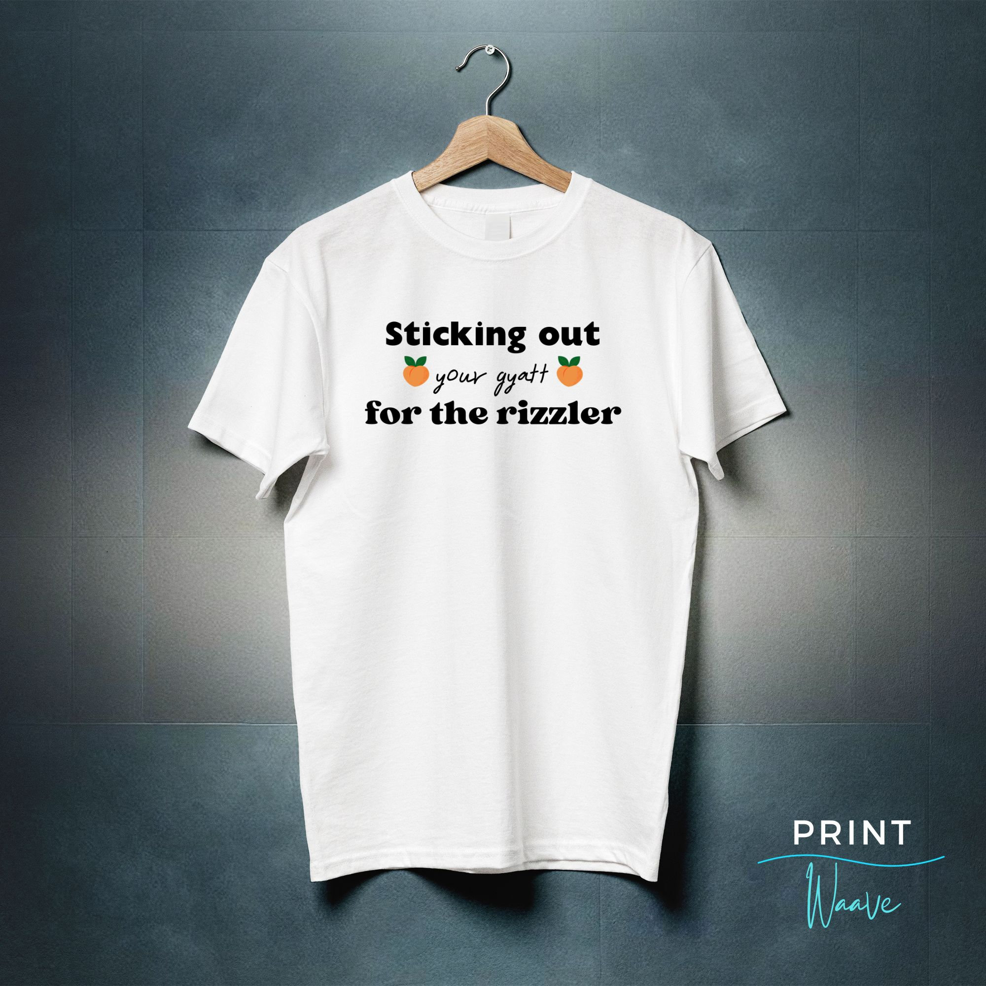 Sticking Out Your Gyatt for the Rizzler Shirt, Funny Meme Shirt, Offensive Cursed Shirts, Gen Z ...