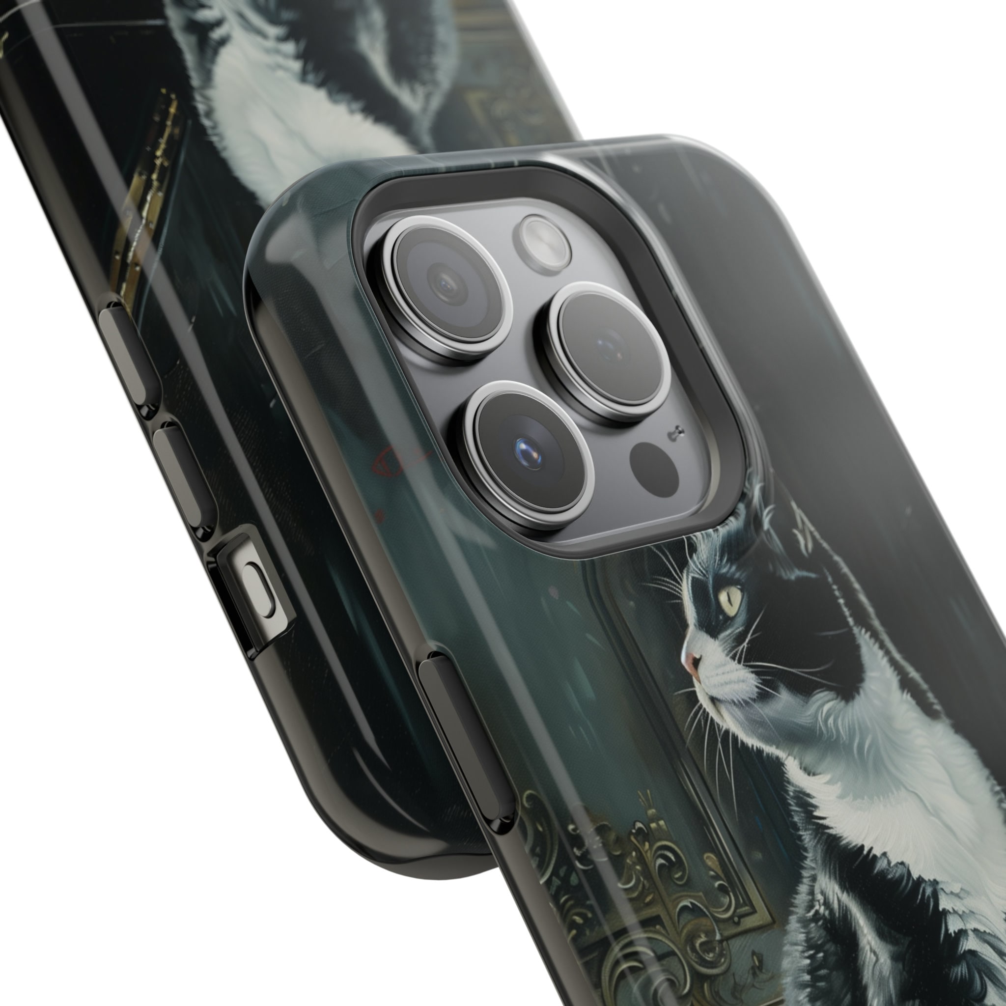 Cat iPhone Case for Apple iPhone 15 14 13 Pro Max, Cat Lover Magsafe ...