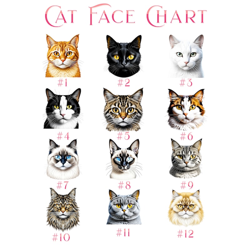 Cat Name Personalized Doormat, Custom Cat Face Floor Mat, Cute Cat ...