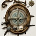 Pirates Compass Clip Art Bundle - Marine Pirate Compass, Steampunk ...