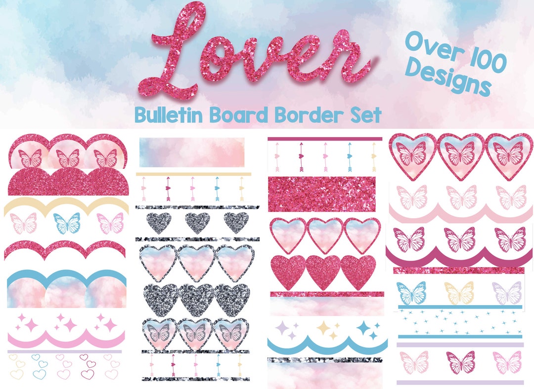 Taylor Swift Lover Theme Bulletin Board Border Taylor Swift Classroom ...