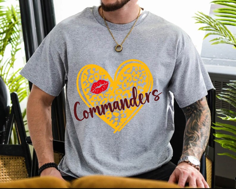 Commanders Svg, Commanders Leopard Svg,go Commanders Svg, Commanders ...