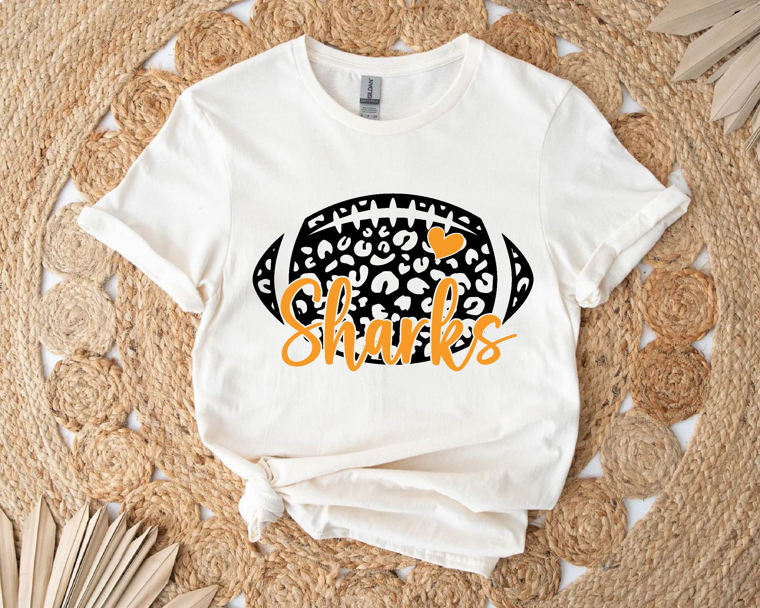 Sharks Svg, Sharks Leopard Svg,go Sharks Svg, Sharks Football Svg ...