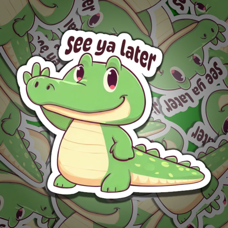 See Ya Later Alligator Svg - Etsy