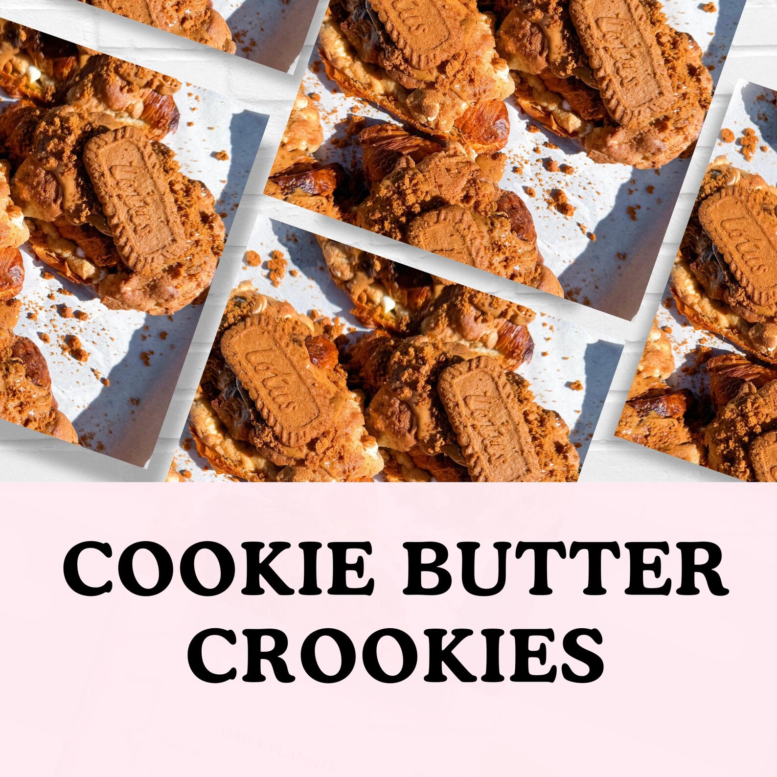 Crookie Recipe | Cookie Butter Cookies | Brunch Recipe | Fall Dessert ...