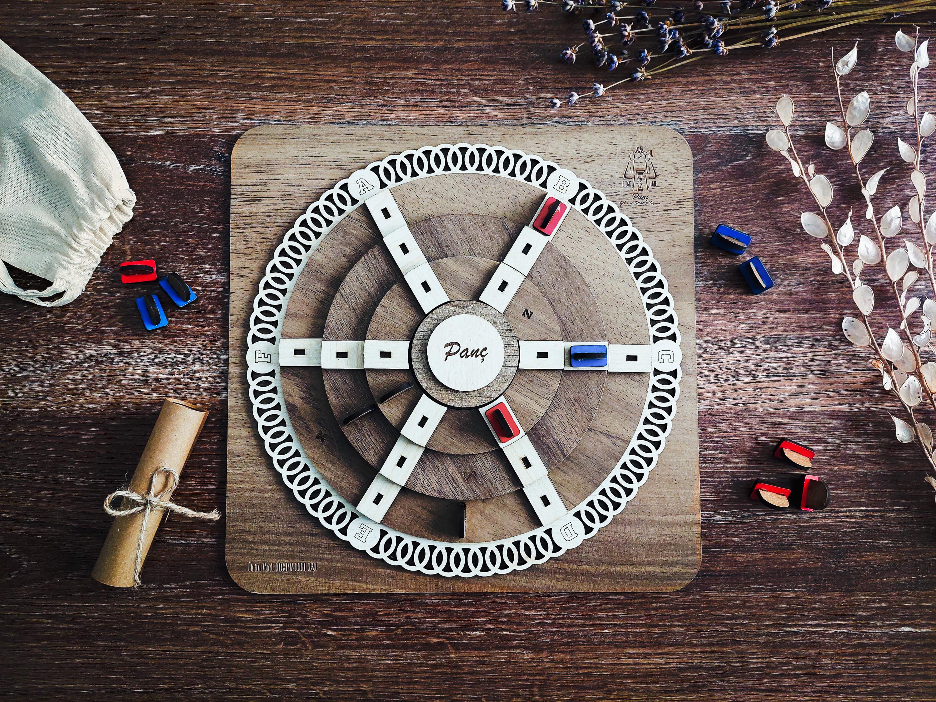 PANÇ, Turkish Board Game, Two-player Board Game, New Strategy Games ...