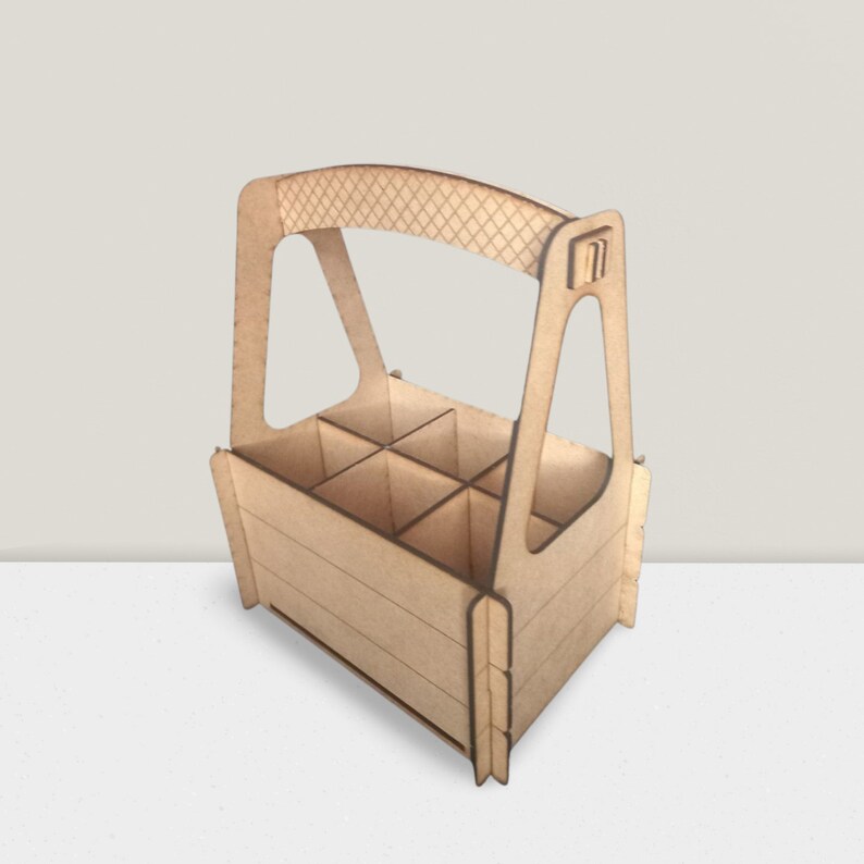 Beer Caddy SVG Laser Cut Design 3mm - Etsy