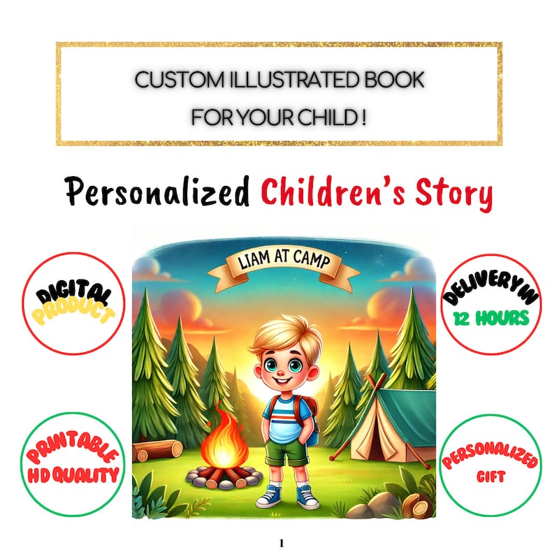 Personalized Story Book - Etsy