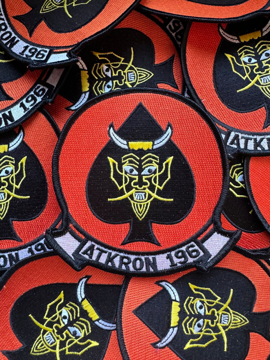US Navy/air Force VF-196 ATKRON Fighter Attack Squadron 196 Patch 5x5 ...