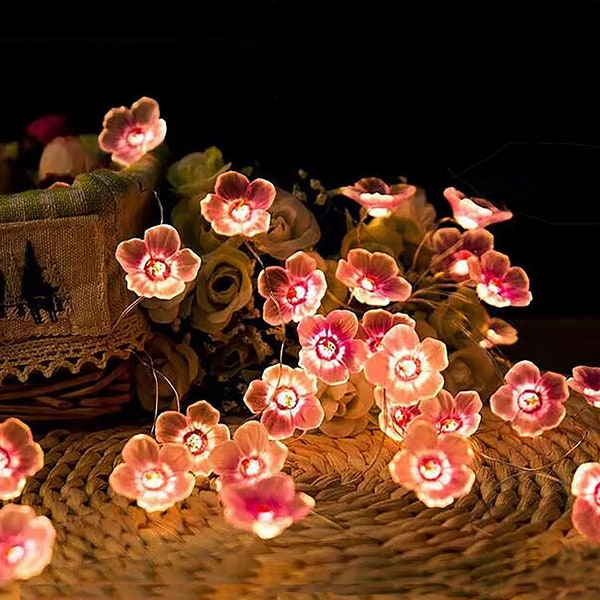 Flower String Lights - Etsy
