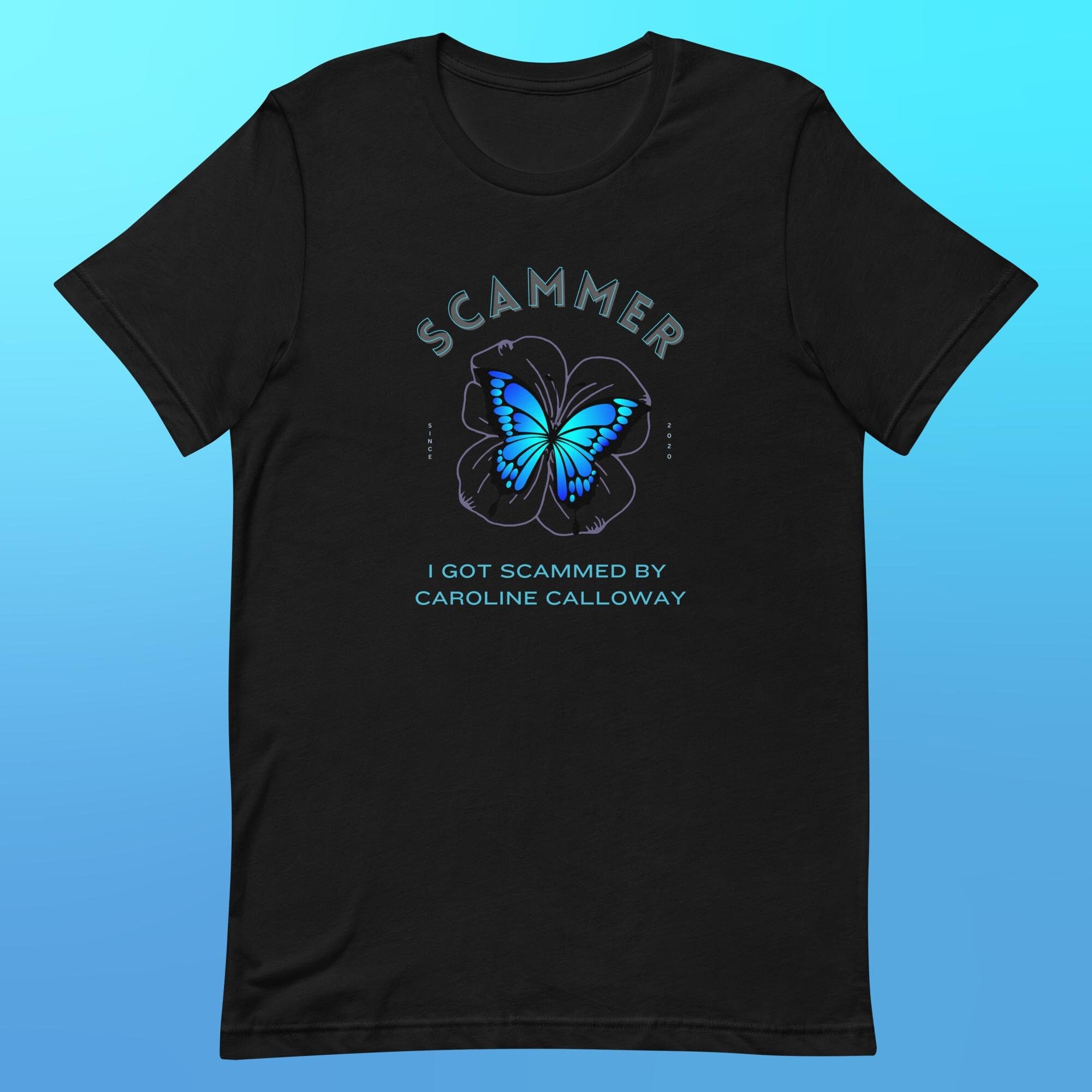 Caroline Calloway SCAMMER T-shirt | Vintage Design | NYC Influencer ...