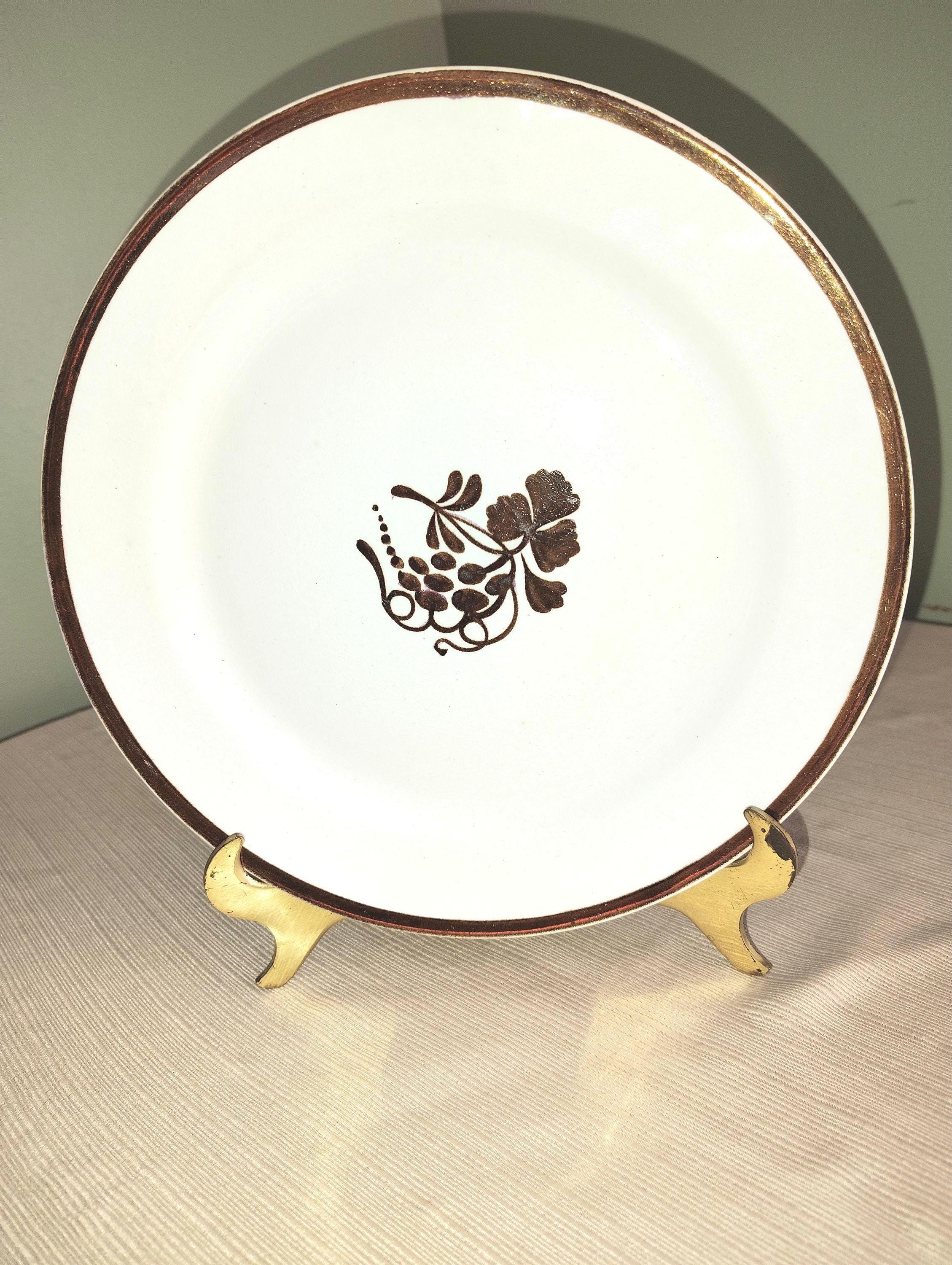 Antique 1860's Clementson Brothers, England Royal Ironstone Plates Set ...