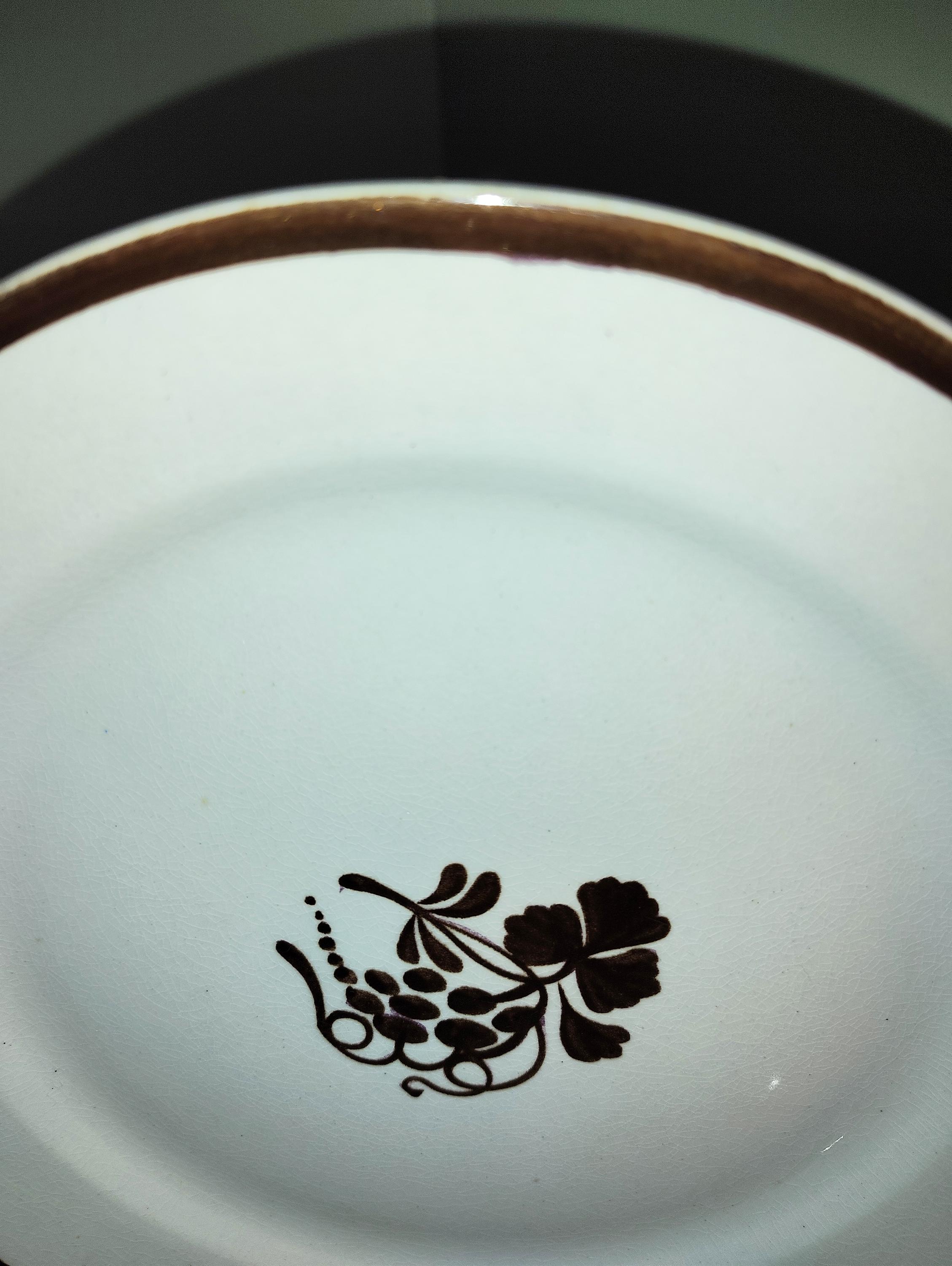 Antique 1860's Clementson Brothers, England Royal Ironstone Plates Set ...