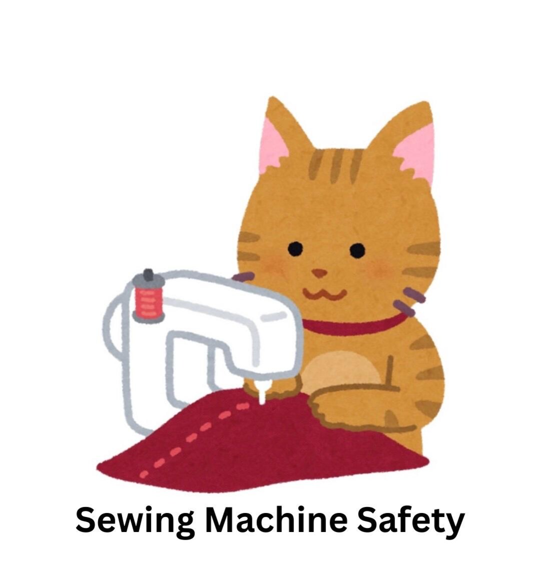 Sewing Machine Safety for Kids Printable | Beginner Sewing Rules for ...