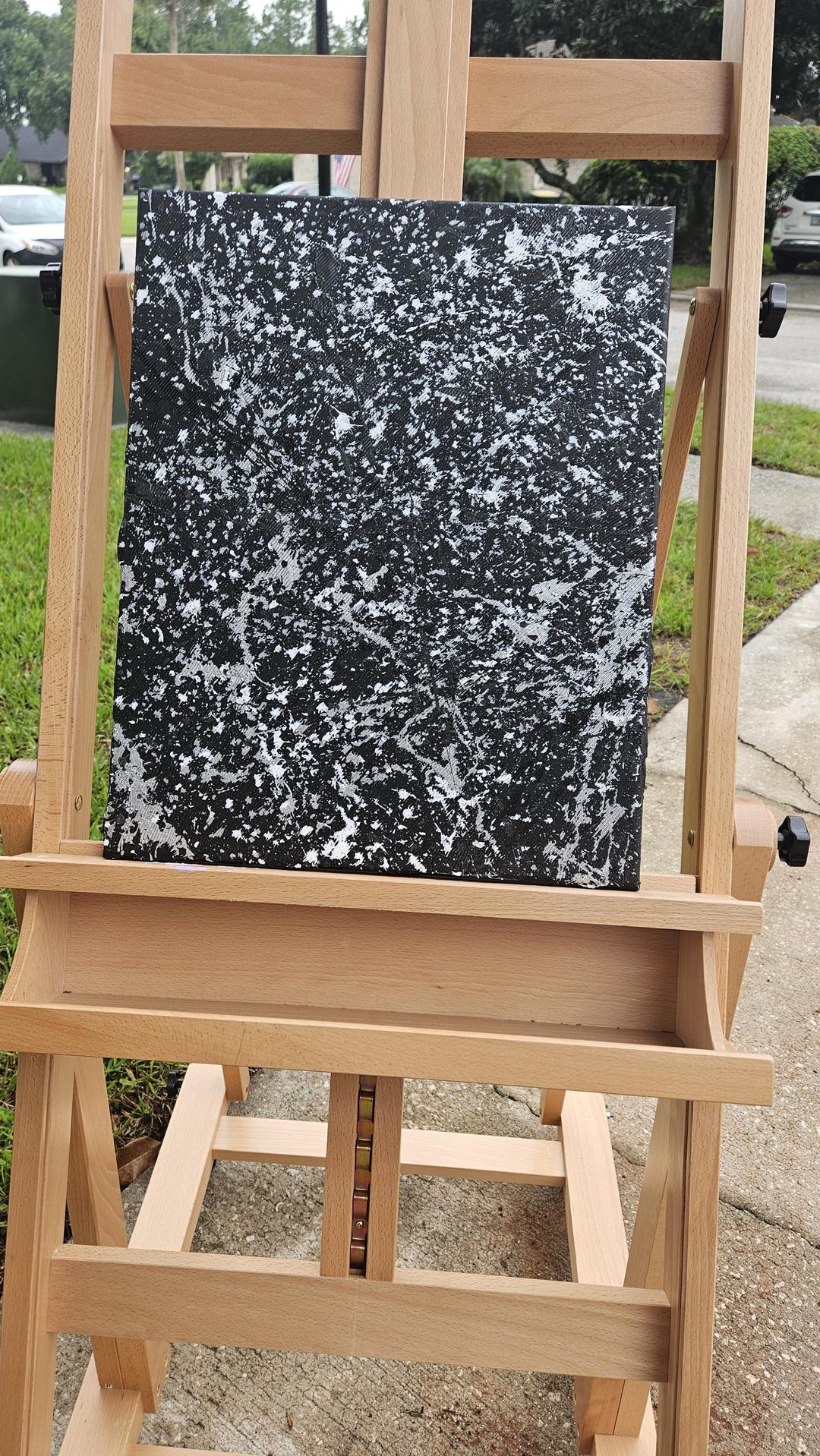 Grey Scale Abstract Art - Etsy