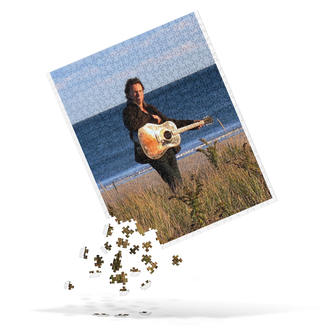 Bruce Springsteen, Jigsaw Puzzle, Photo, Limited Edition, Gift for Mom ...