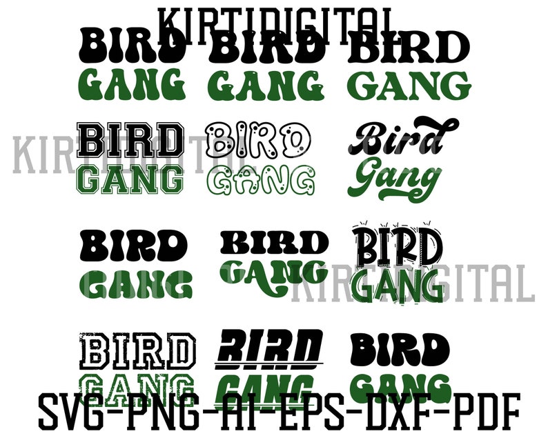 BIRD GANG SVG, Eagles Svg, Eagles, Philadelphia Football - Etsy