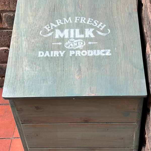 Outdoor Milk Box - Etsy UK