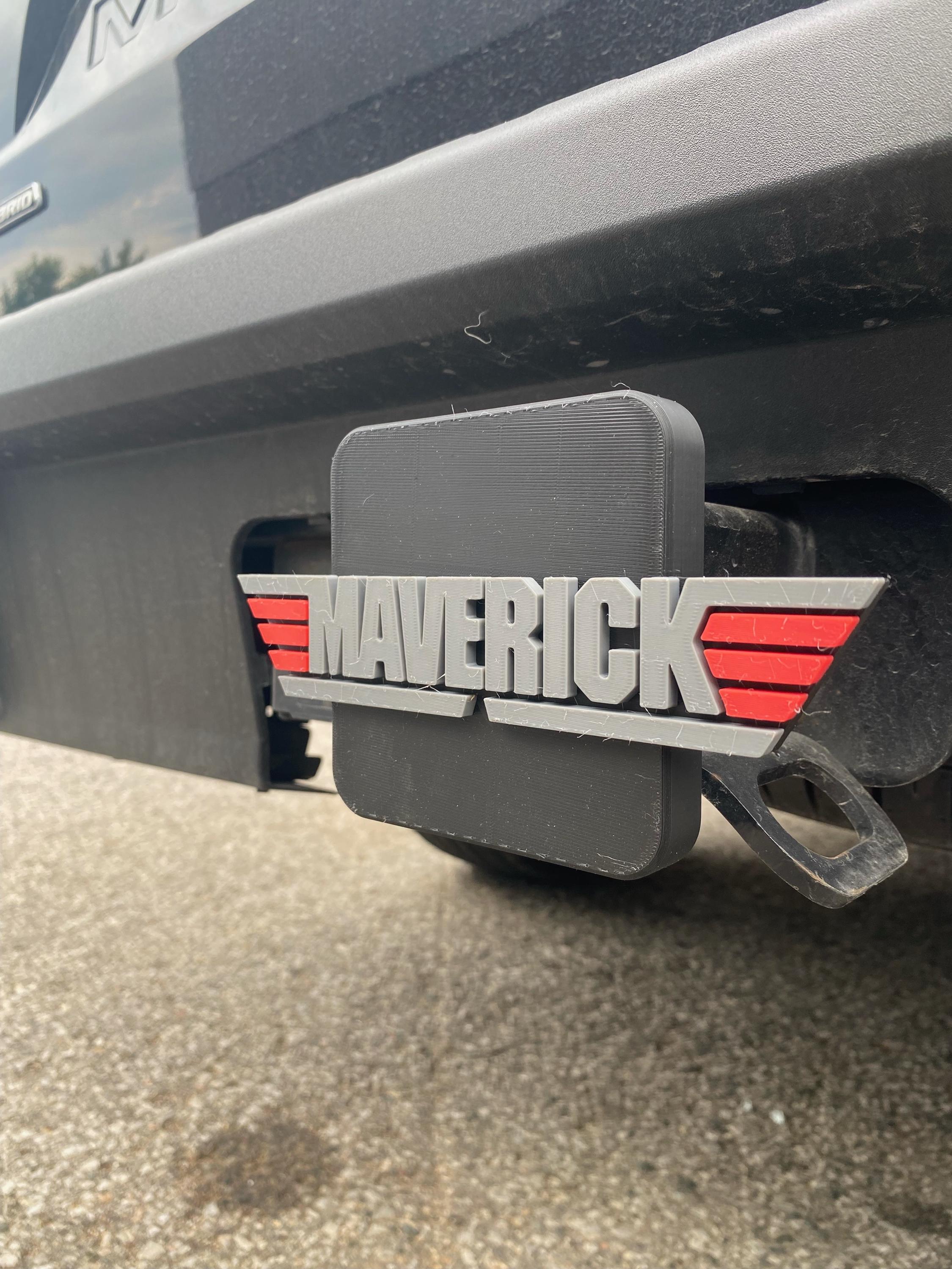 Custom Maverick Hitch Cover: Durable Truck Tow Hitch Protector - Etsy