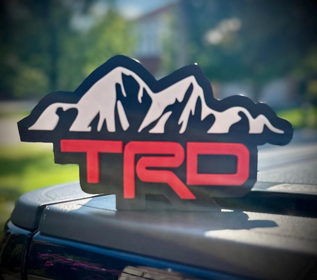TRD Hitch Cover for Toyota - 4runner - Tundra - Sequoia - FJ Cruiser ...