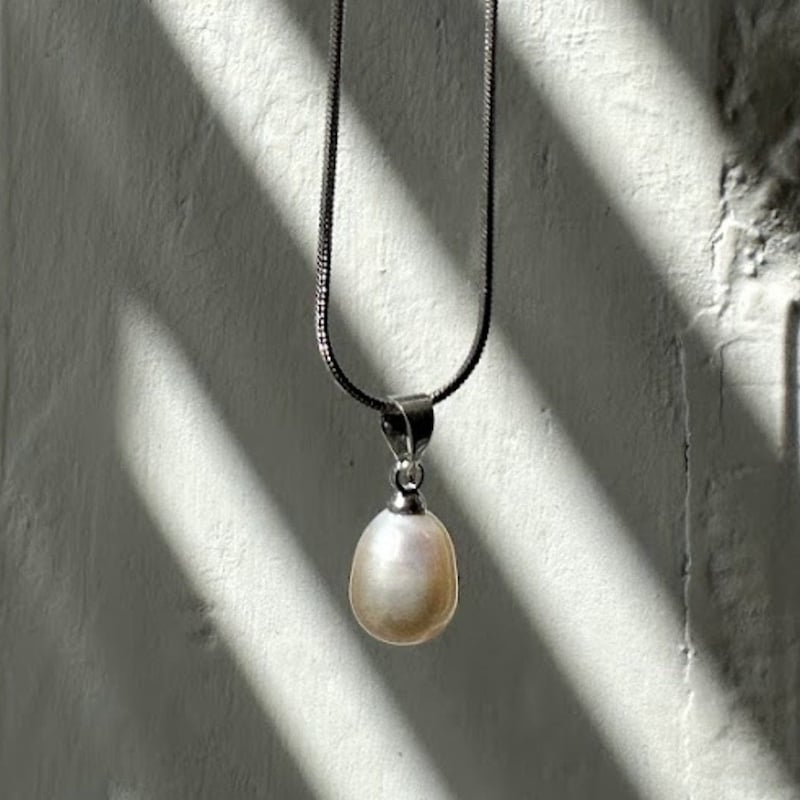 Single Pearl Pendant - Etsy