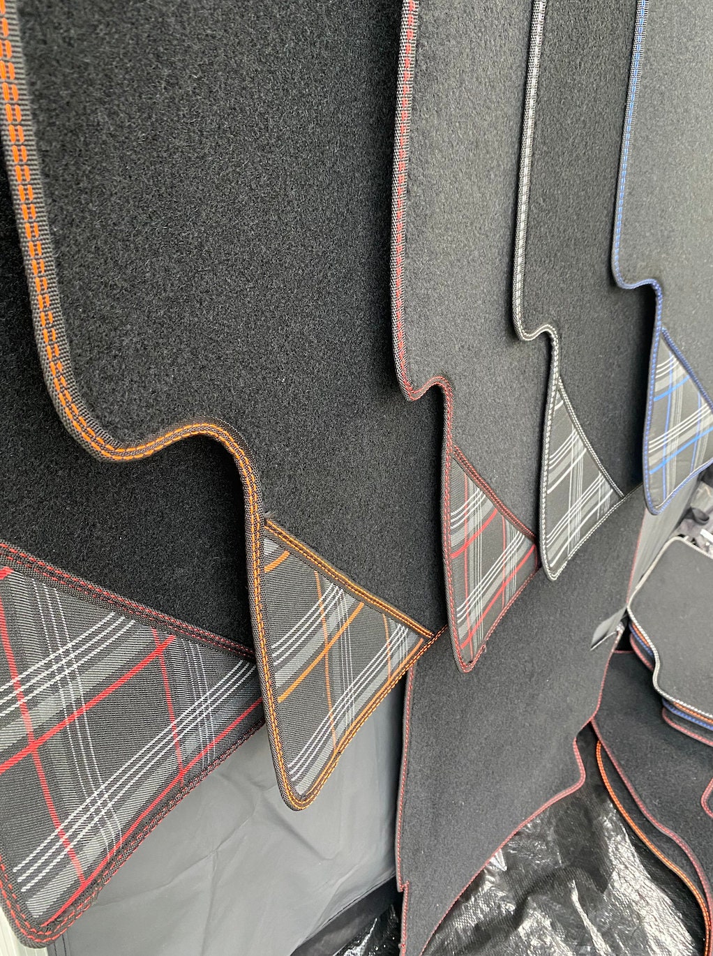 Mercedes Sprinter Van Mats Tailored 2006-2018 Standard Carpet With Grey ...