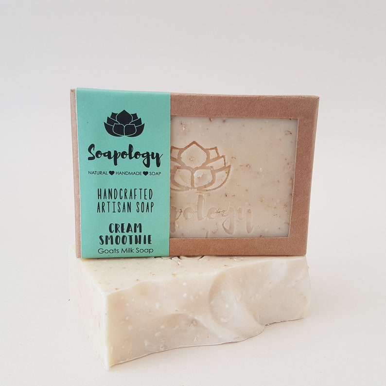 Cream Smoothie Natural Artisan Soap Bar - Etsy