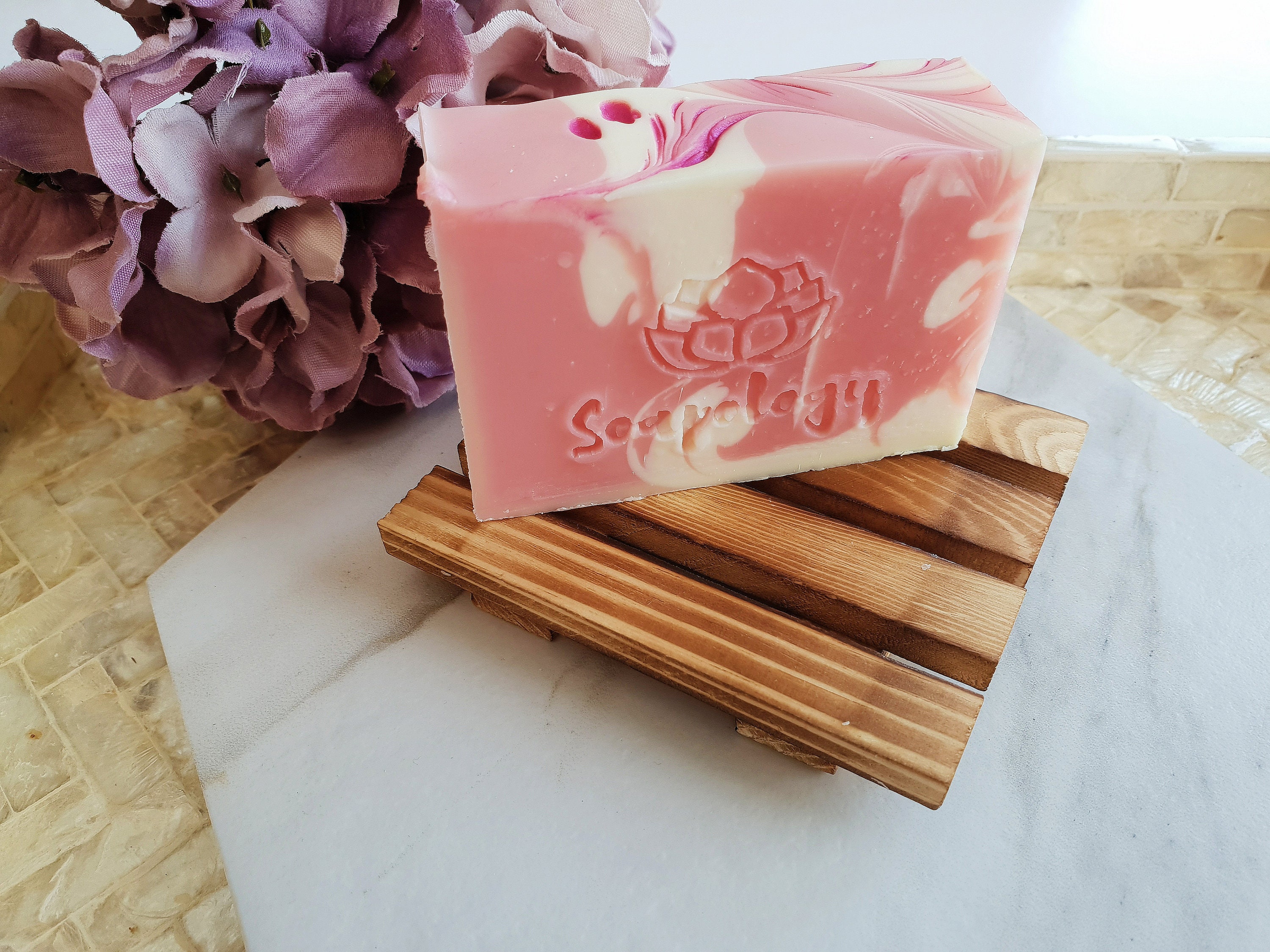 Pink Lemonade Natural Artisan Soap Bar - Etsy