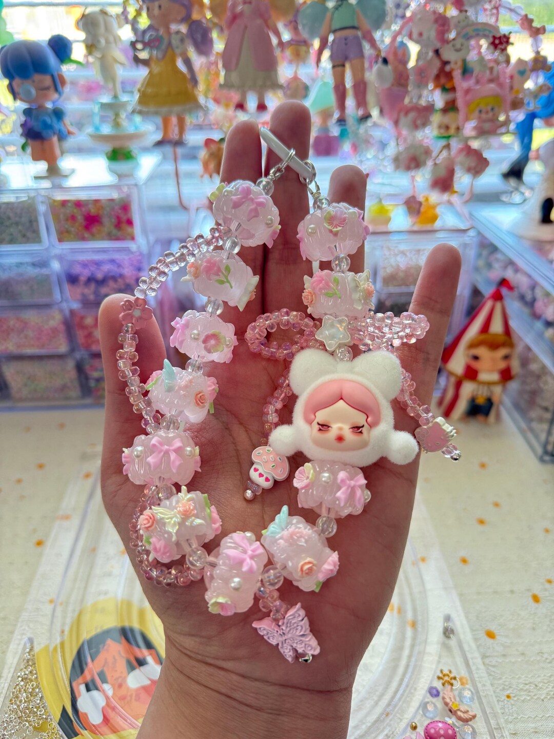 Popmart Keychain Skullpanda Fancy Keychain / Bag Charm - Etsy