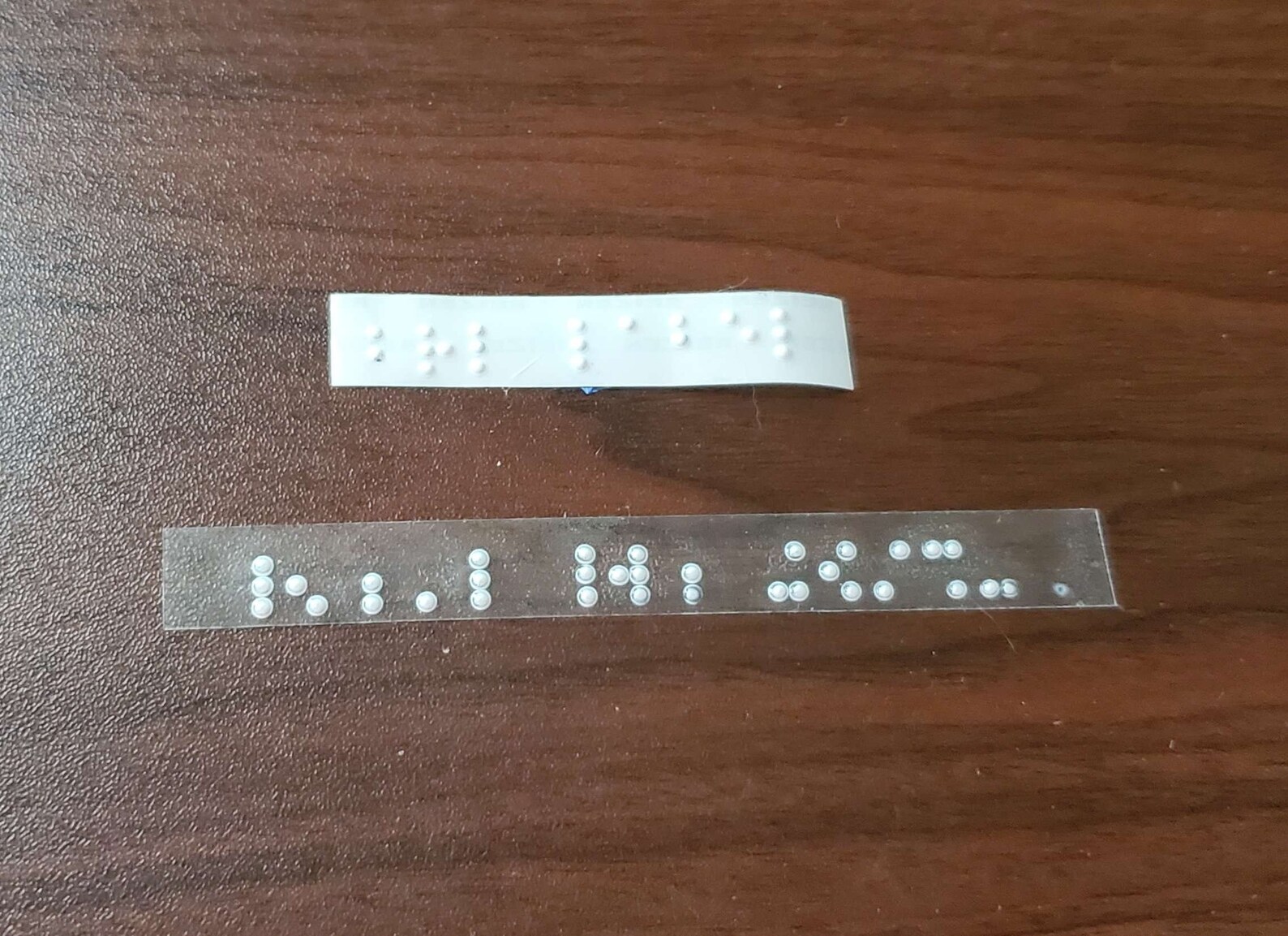 Custom Adhesive Braille Labels - Multiple Colors Available - Etsy