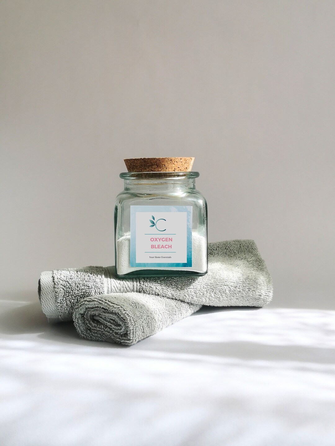 Bleach Storage Jar (16oz /500ml) | Laundry Utility | Stain Remover ...