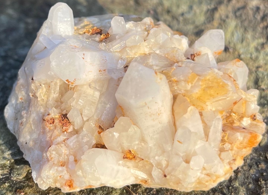 Naturally Sourced Cornish Milky Quartz Chunk With Extended Matrix - Etsy