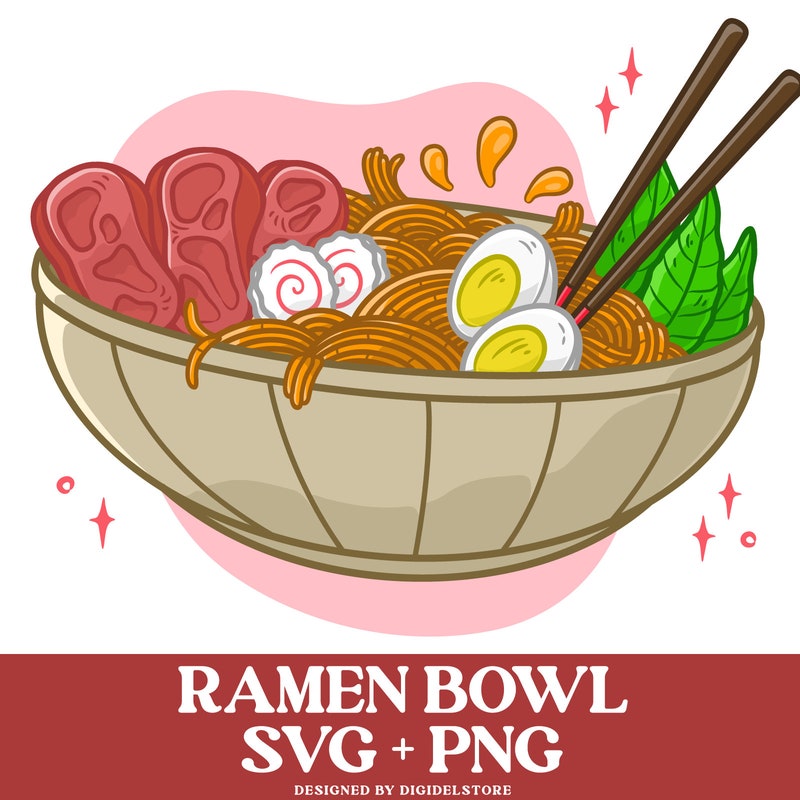 Ramen Svg - Etsy