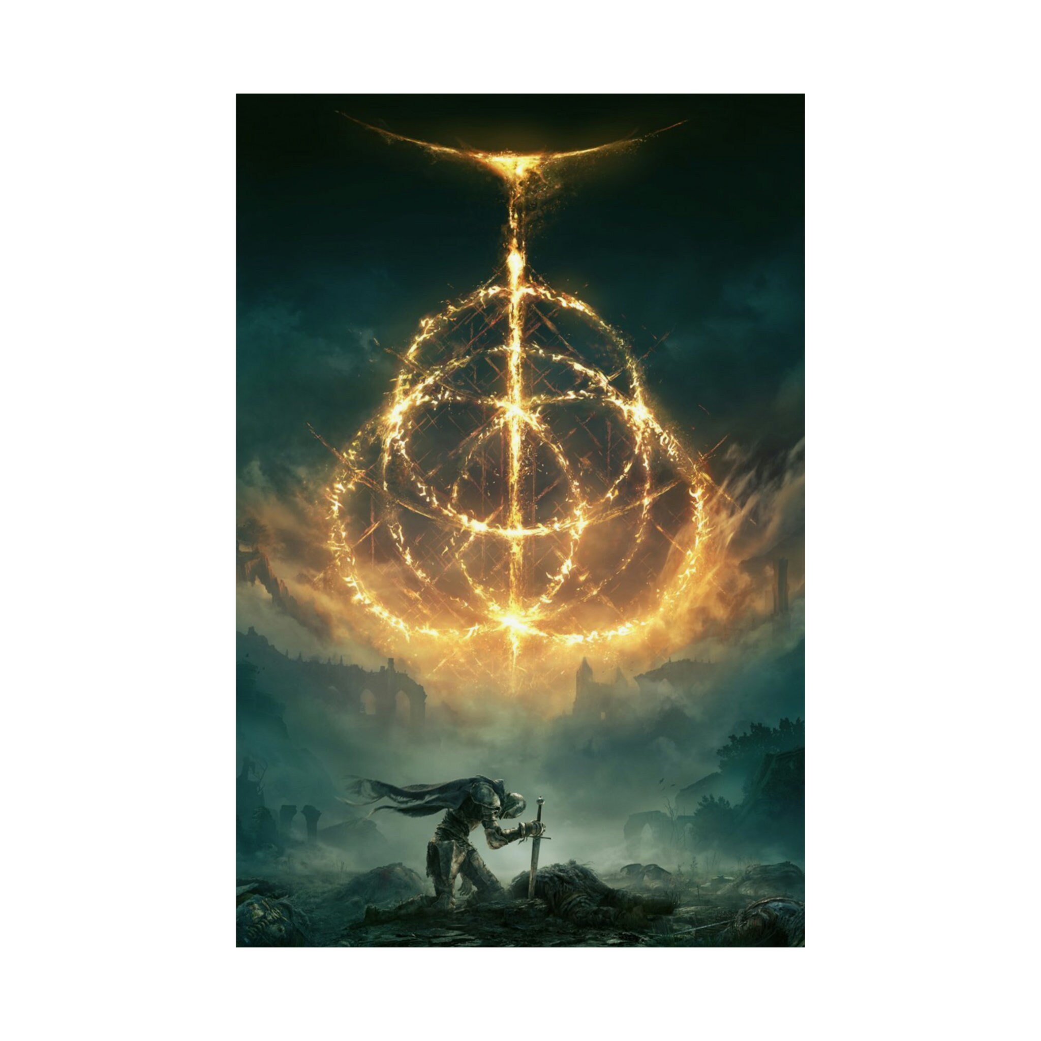 Matte Vertical Elden Ring Poster - Etsy