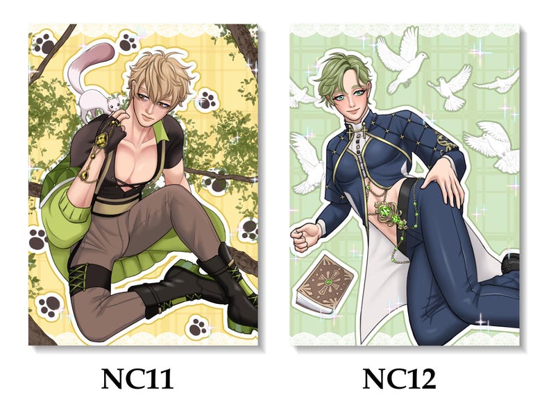 NU: Carnival Fan Art Prints BL Visual Novel - Etsy