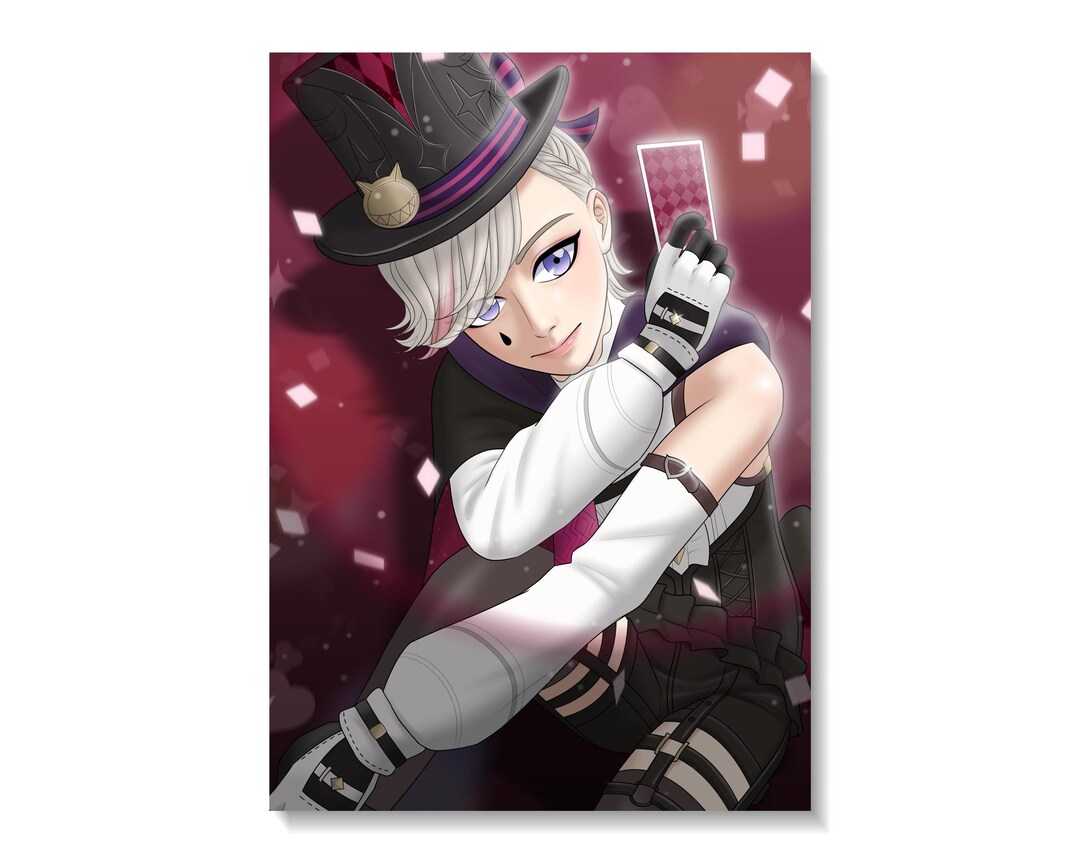 Lyney Fan Art Prints Genshin Impact - Etsy