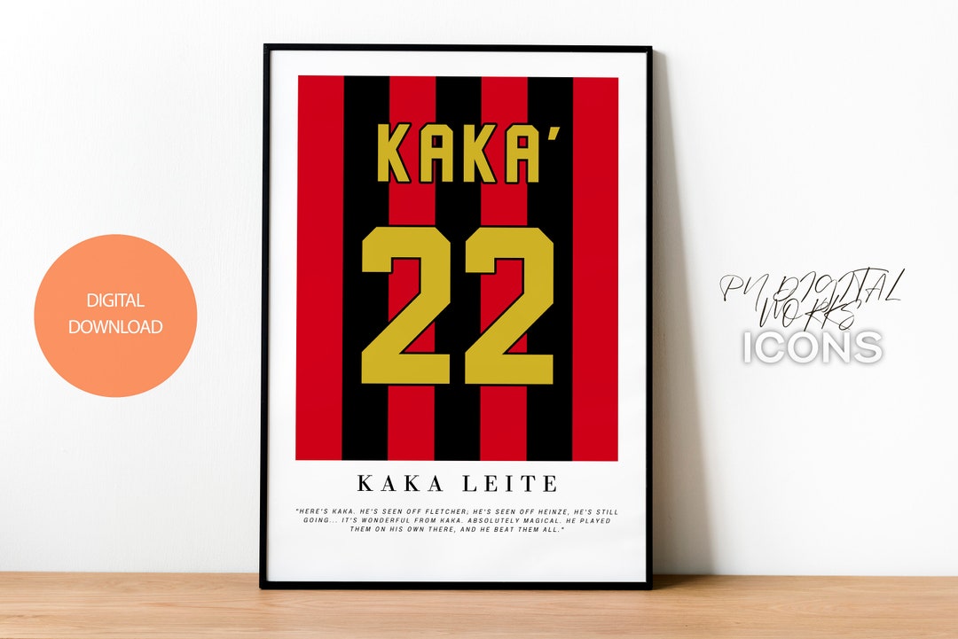 Kaka Poster, Kaka Leite Poster, Kaka Kit Poster, Football Poster, Wall ...
