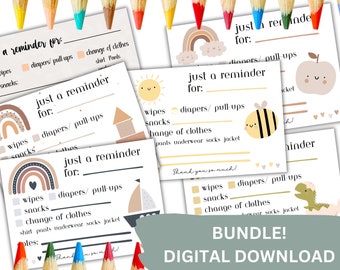 Universal Child Daily Report - Etsy