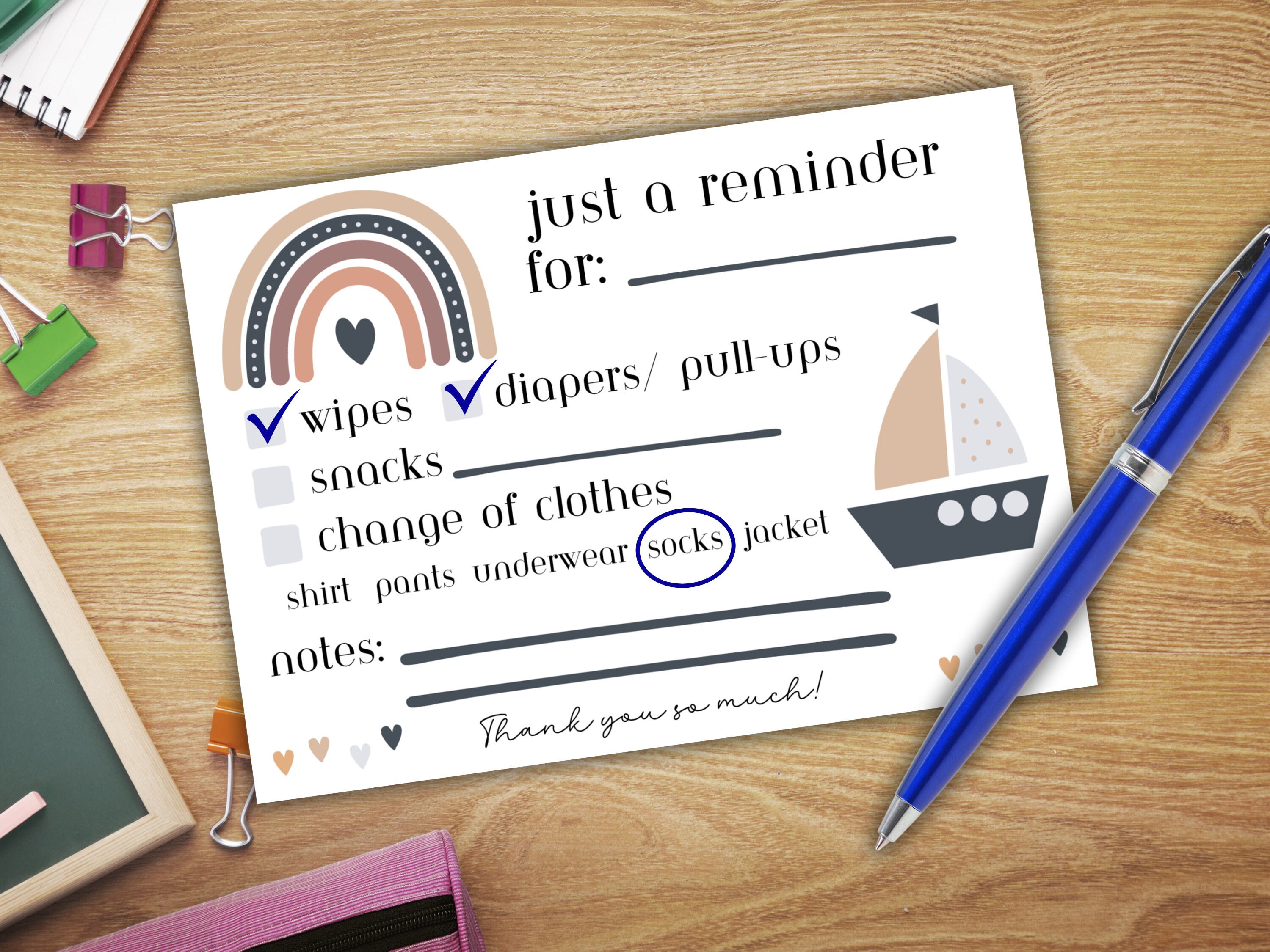 Daycare Enrollment Printable Bundle Daycare Note Home Daycare - Etsy